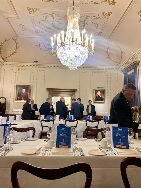 FoB 80th Anniversary Dinner, 31st January 2023 - Federation of Bakers